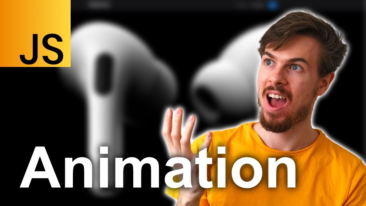 Apple Airpod Pro Javascript Animation Tutorial - Web design Club